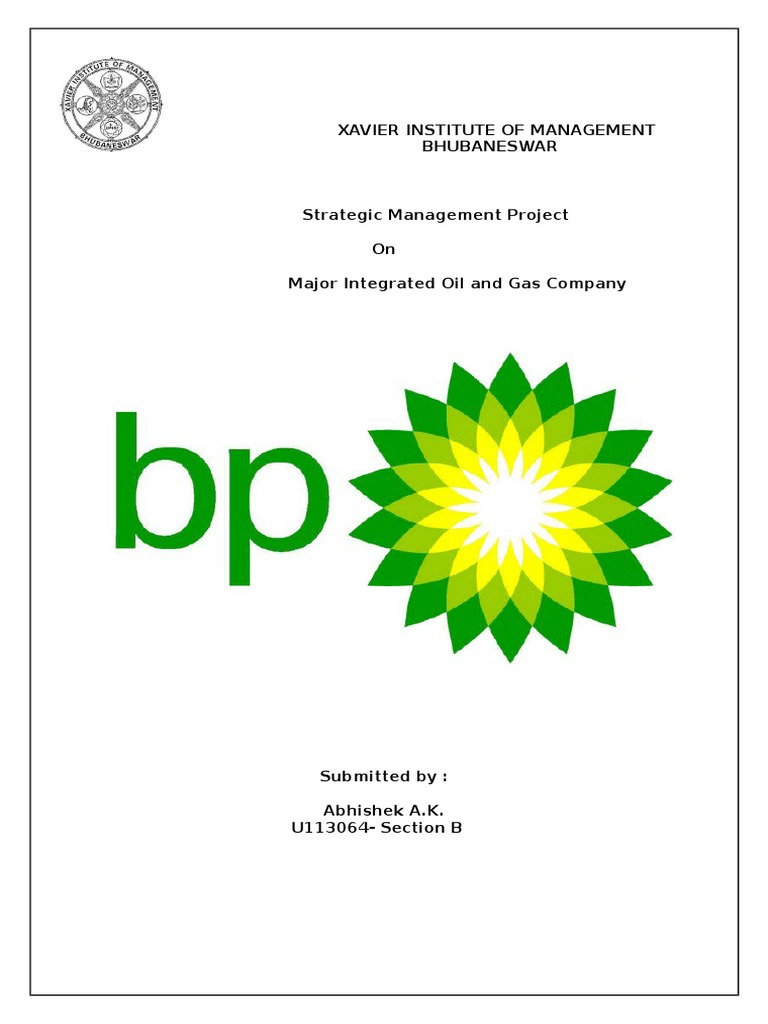 Bharat Pertroleum Strategy | PDF | Peak Oil | Petroleum