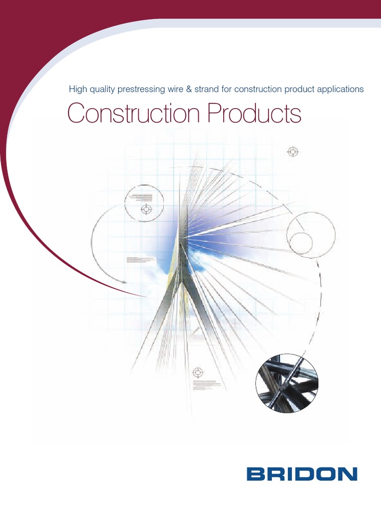 Bridon Construction Products | PDF | Prestressed Concrete | Applied And ...