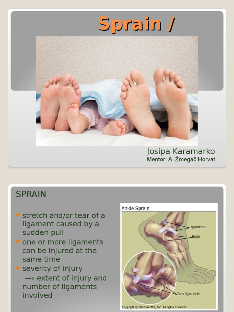 Sprain Dan Strain | PDF