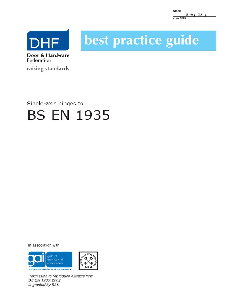 BS en 1935 Guide | PDF | Business