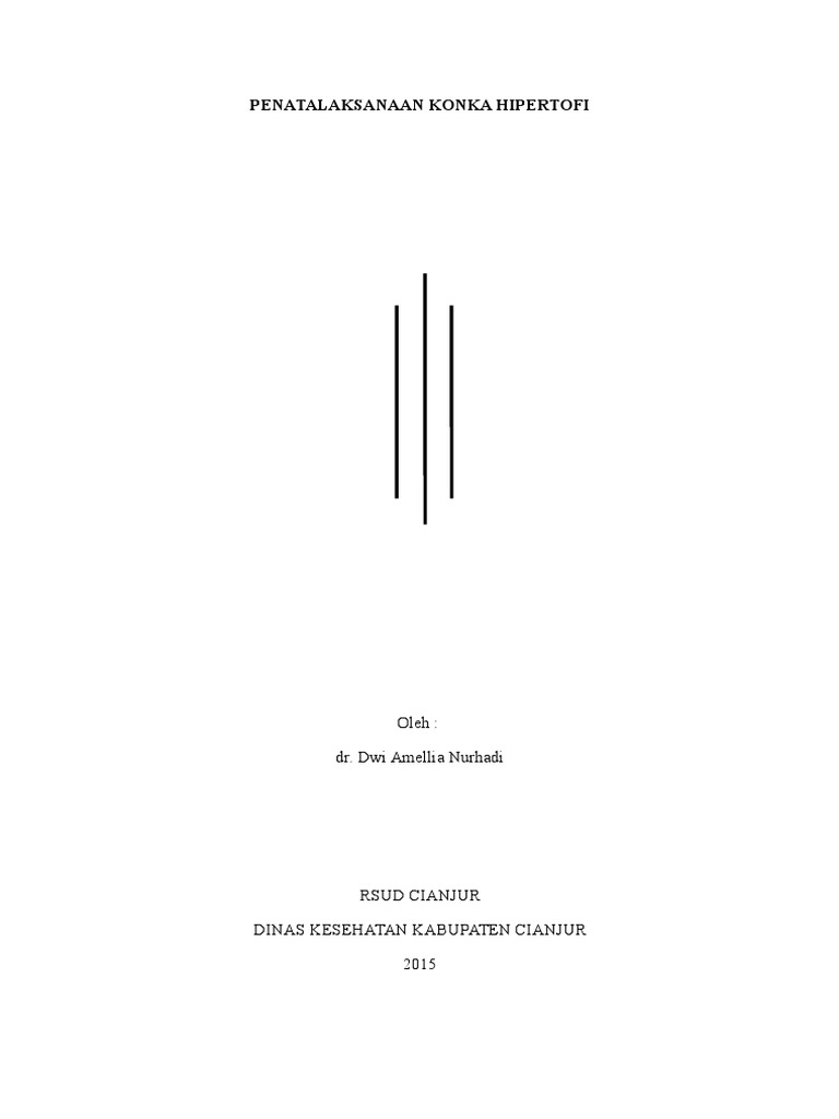 Penatalaksanaan Hipertrofi Konka | PDF