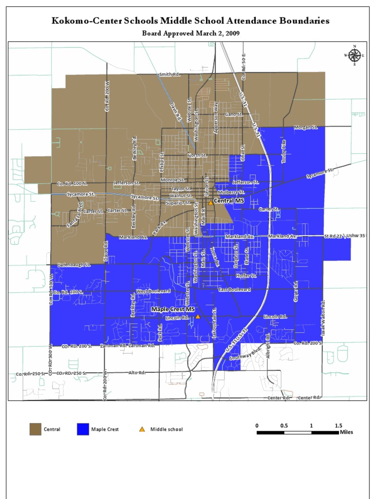 KCS Middle School Map | PDF