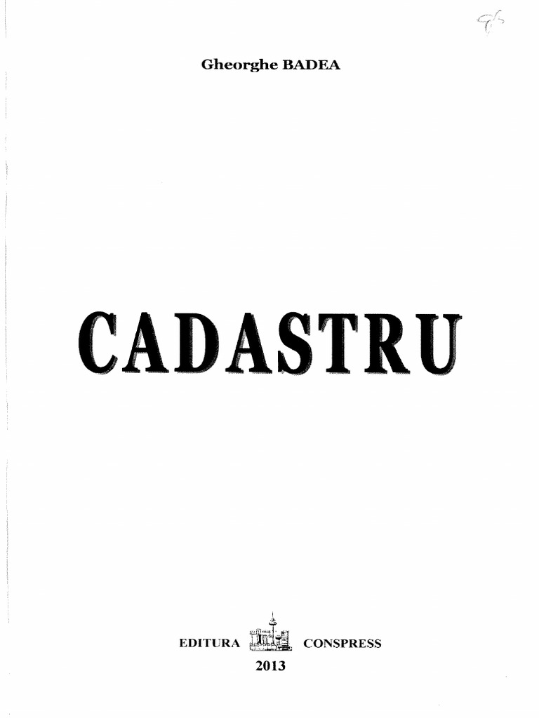 Cadastru | PDF