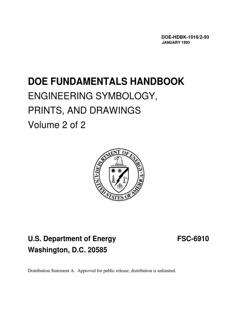Engineering Symbols, Prints and Drawings Vol 2 of 2 - US DOE (1993) WW ...
