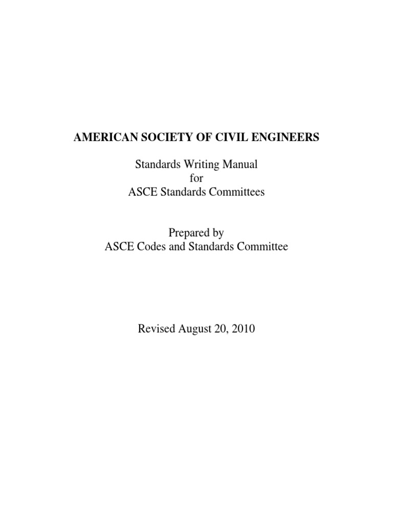 Standards Writing Manual | PDF | Specification (Technical Standard ...