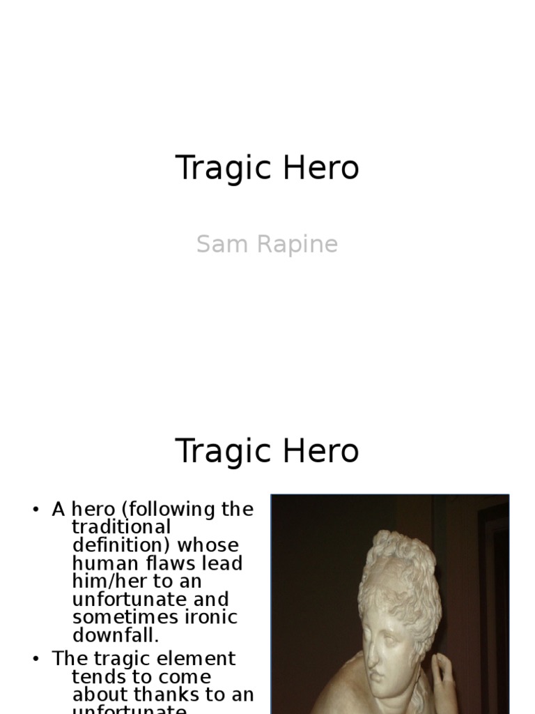 Tragic Hero | PDF | Tragedy | Hero