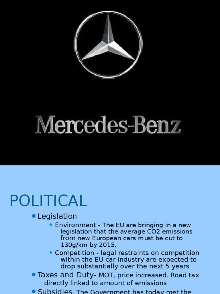 Mercedes-Benz Market Analysis Overview | PDF | Business | Finance ...