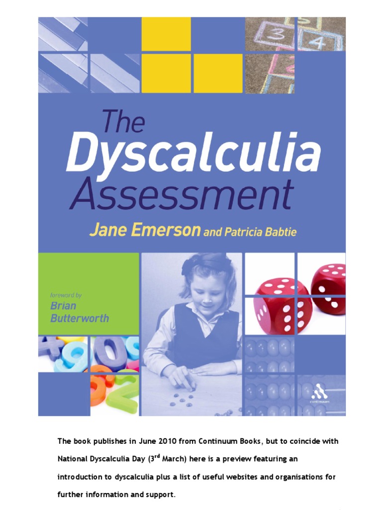 Dyscalculia Assessment Guide for Educators | PDF | Learning Disability ...