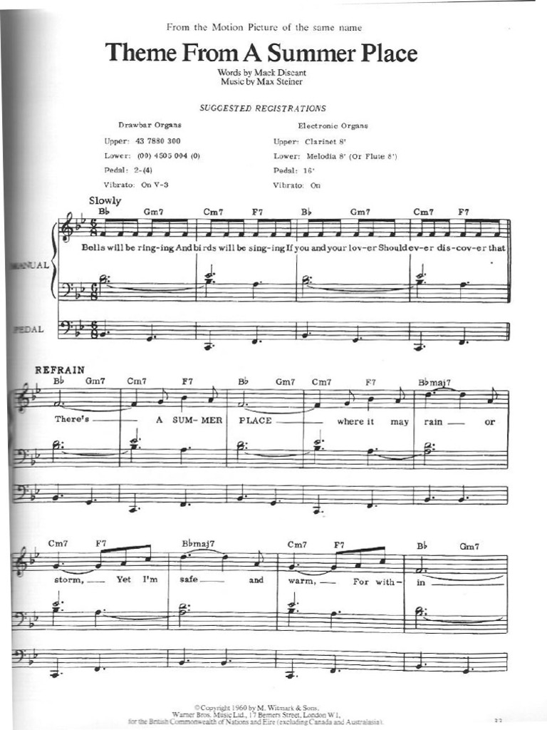 Theme From a Summer Place