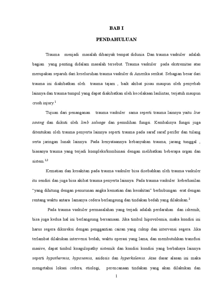 Trauma Vaskular | PDF