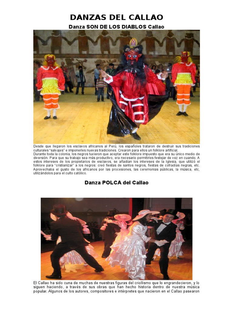 Danzas Del Callao | PDF