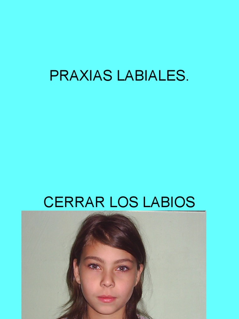 Praxias Labiales | PDF