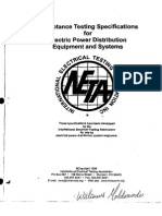 ANSI NETA - MTS 2019 - Part 3A | PDF | Screw | Insulator (Electricity)