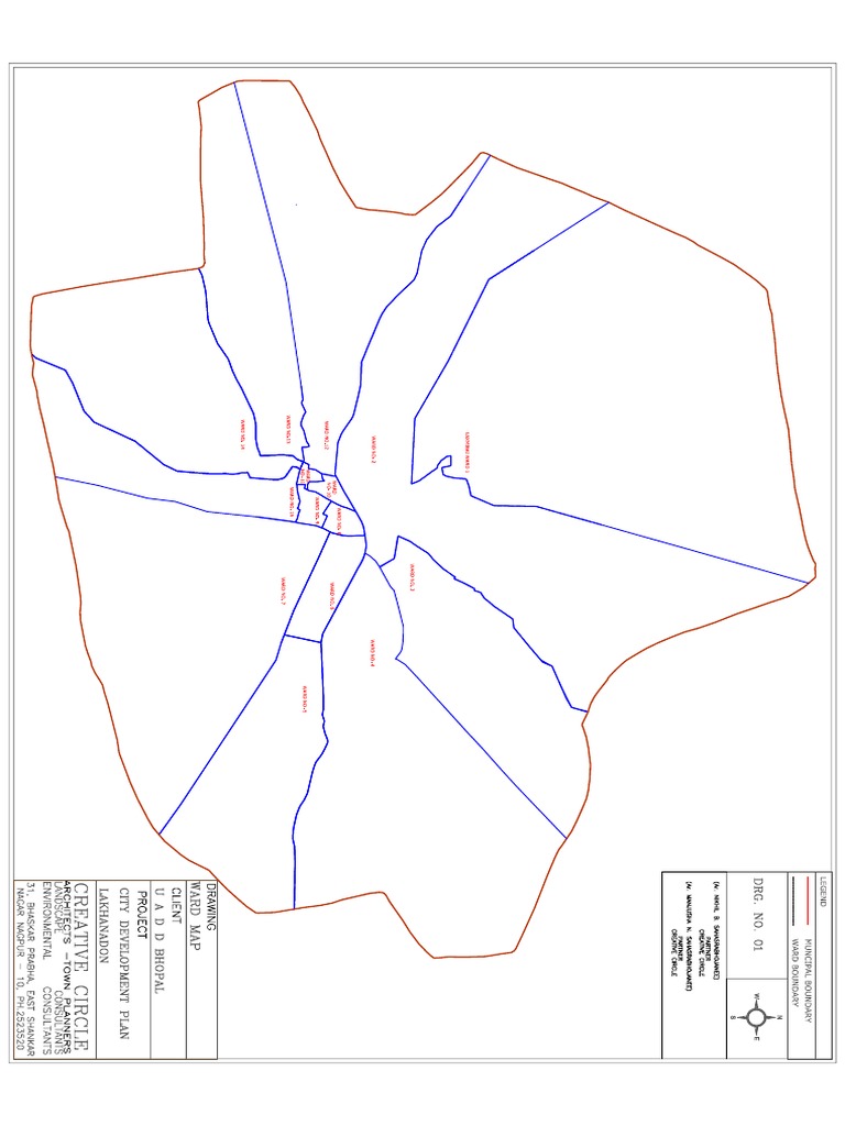 Maps Lakhnadon | PDF
