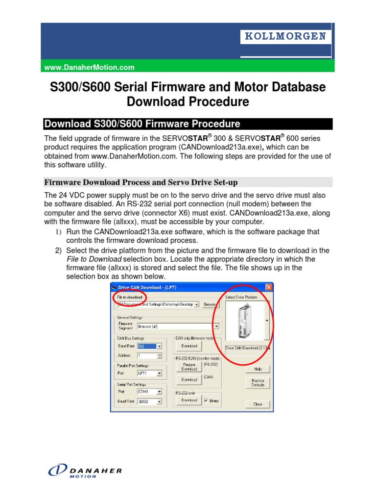 Tutorial Kollmorgen S300 S600 | PDF | Computer File | Media Technology