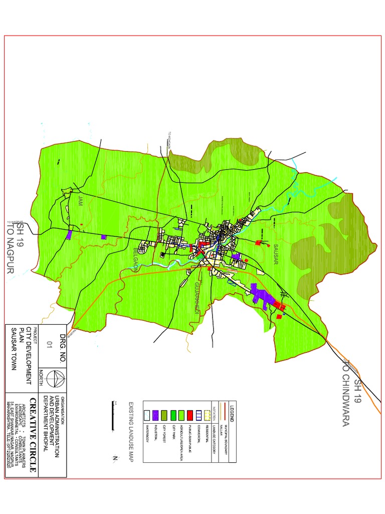 Maps Sausar | PDF