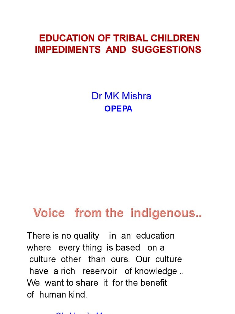 Tribal Education and Linguistic Rights | PDF | Teachers | Curriculum