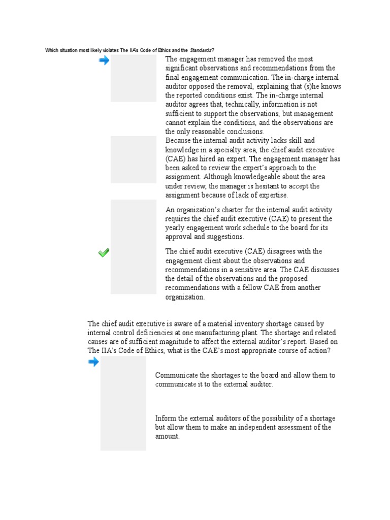 Test | Internal Audit | Audit