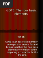 The Gote Sheet | PDF