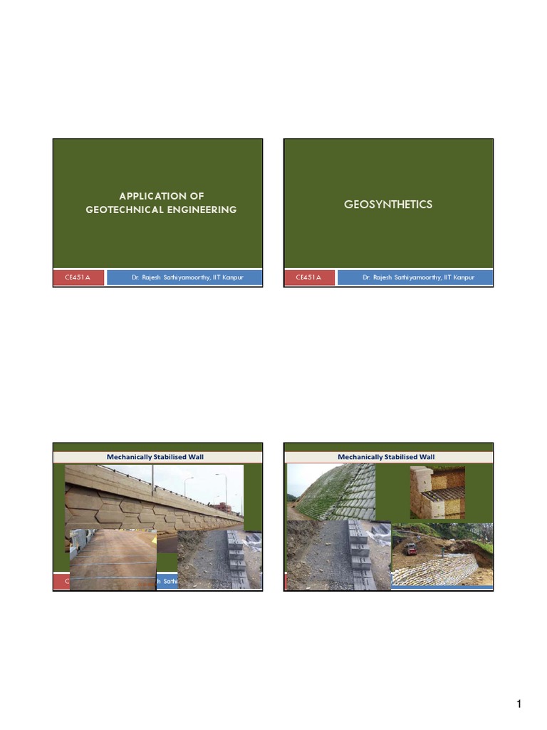 5 Overview Geosynthetics | Download Free PDF | Mechanical Engineering ...