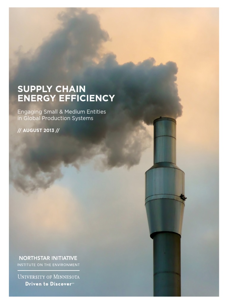 EDF Supply Chain Energy Efficiency Report | PDF | Efficient Energy Use ...