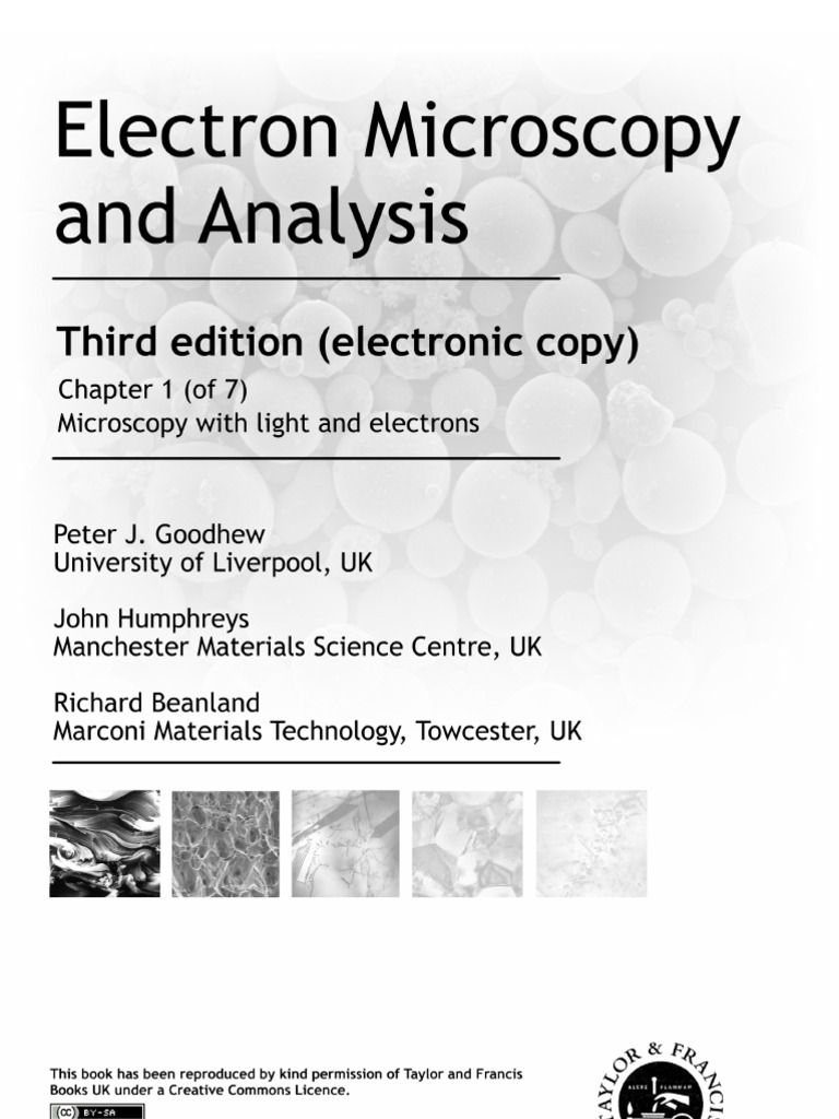 Fundamentals of Electron Microscopy | PDF | Microscope | Laboratories