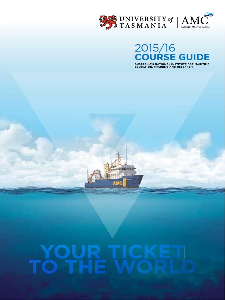 AMC Course Guide 2015-16 | PDF | Postgraduate Education | Aquaculture