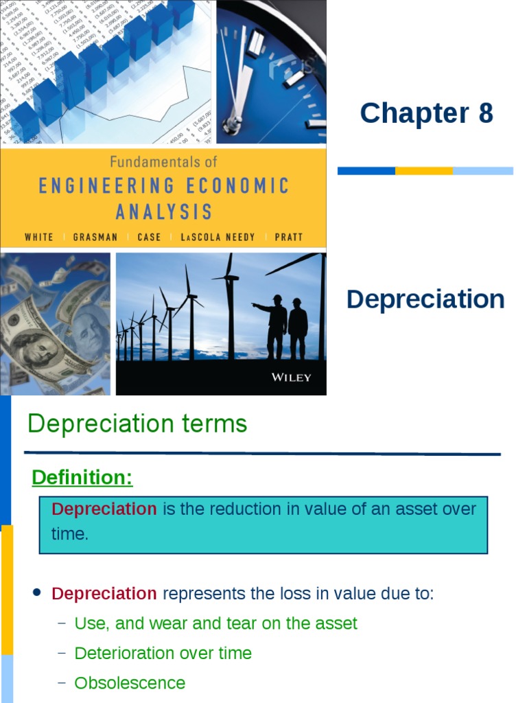 Engineering Economics, Chapter 8 | PDF | Depreciation | Expense