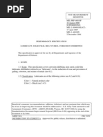 MIL-PRF-83282D Hydraulic Fluid Specs | PDF | Pressure | Petroleum