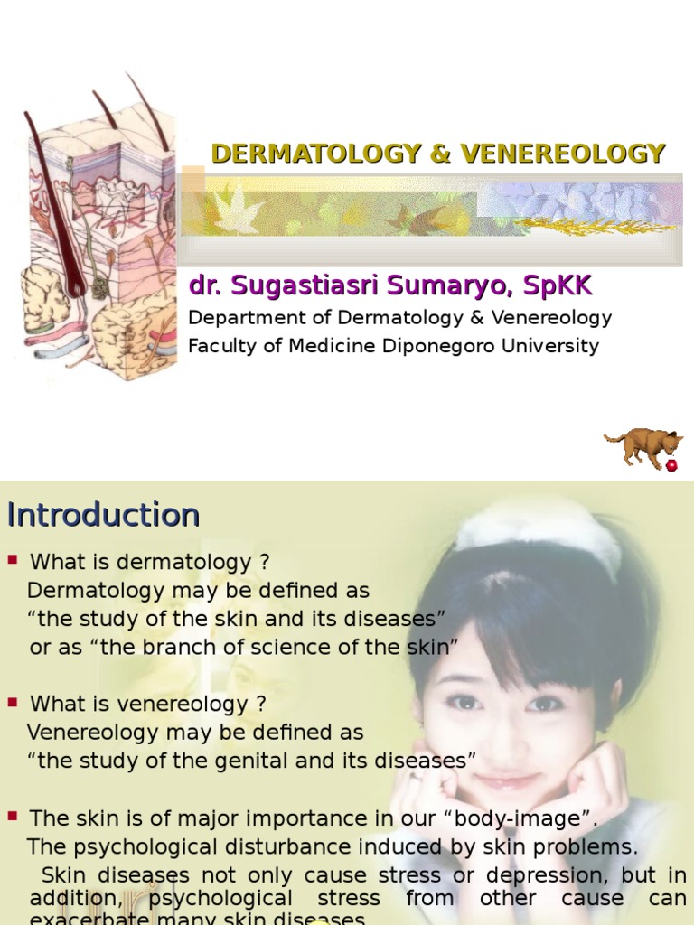 Dermatology and Venereology Overview | PDF | Skin | Dermatitis