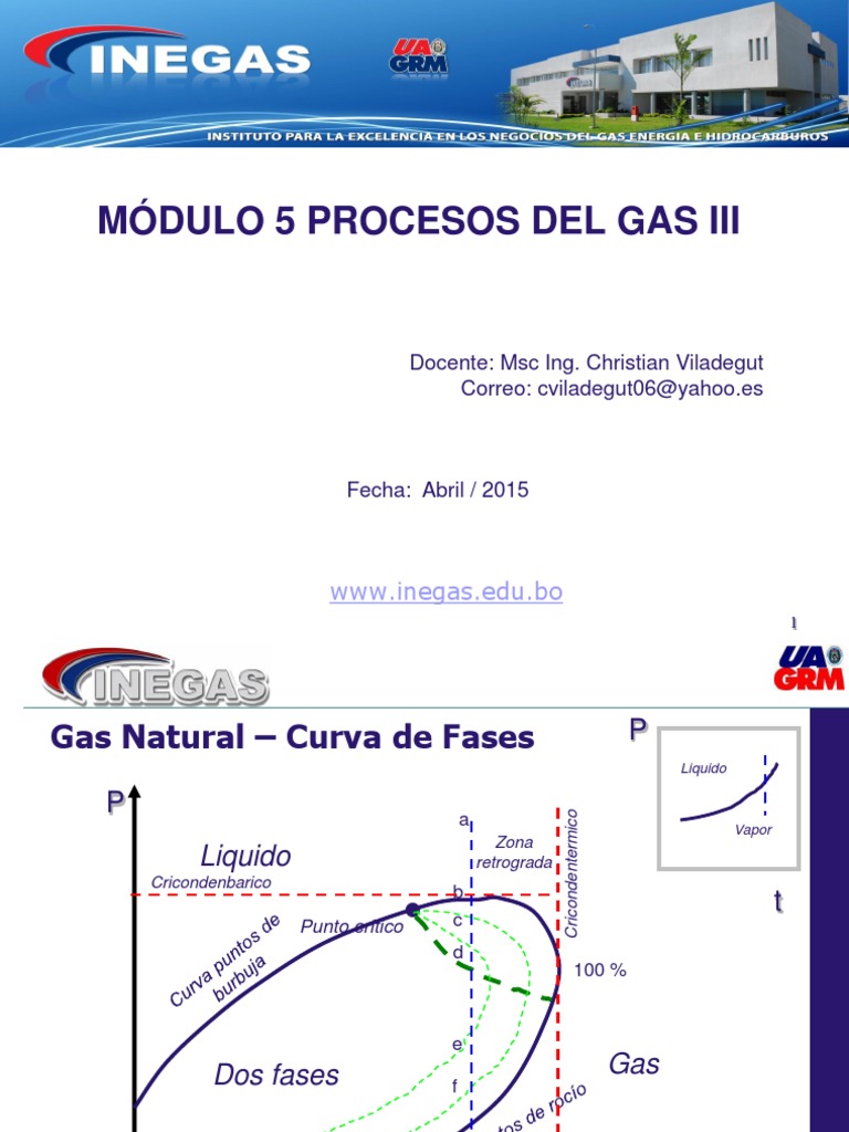 Acondicionamiento del Gas Natural: Proceso y Tecnologías | PDF ...