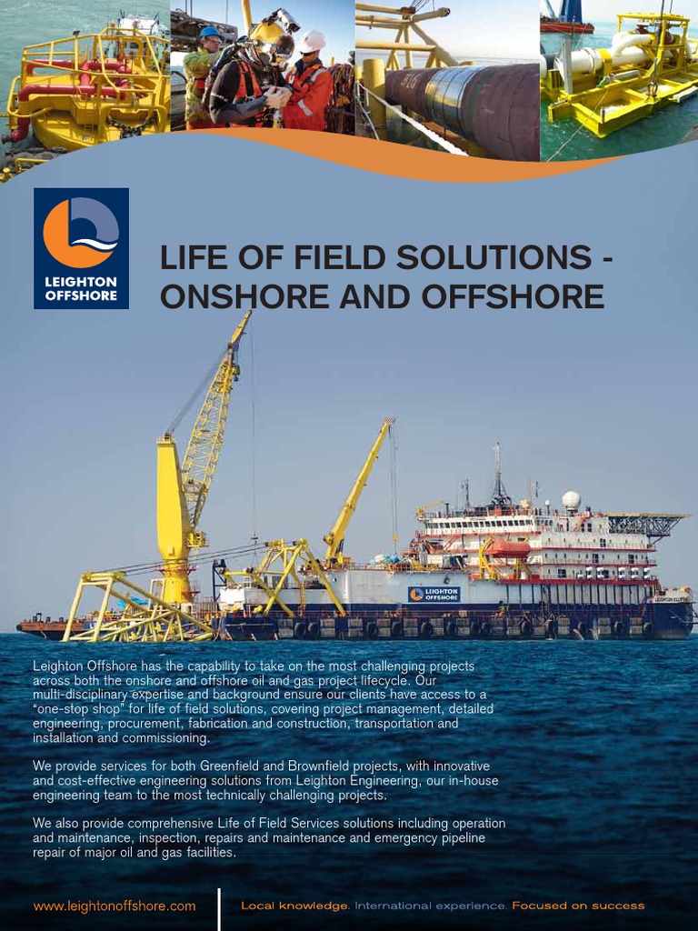 Leighton Off | Download Free PDF | Offshore Drilling | Subsea (Technology)