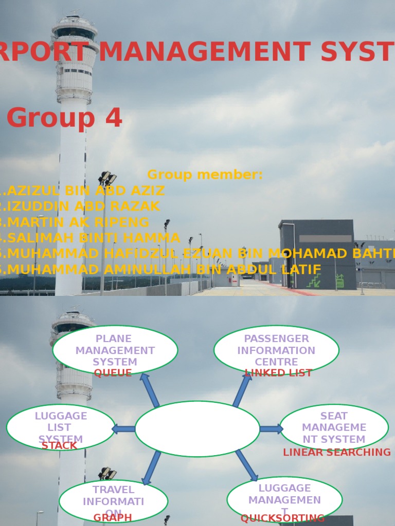 Airport Management System | Download Free PDF | Queue (Abstract Data ...