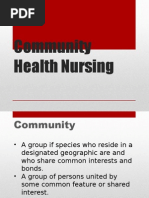 CHN Test 1 With Answer | PDF | Outbreak | Epidemiology