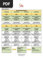 4th Grade ELA Georgia Standards Guide | PDF | English Language | Word