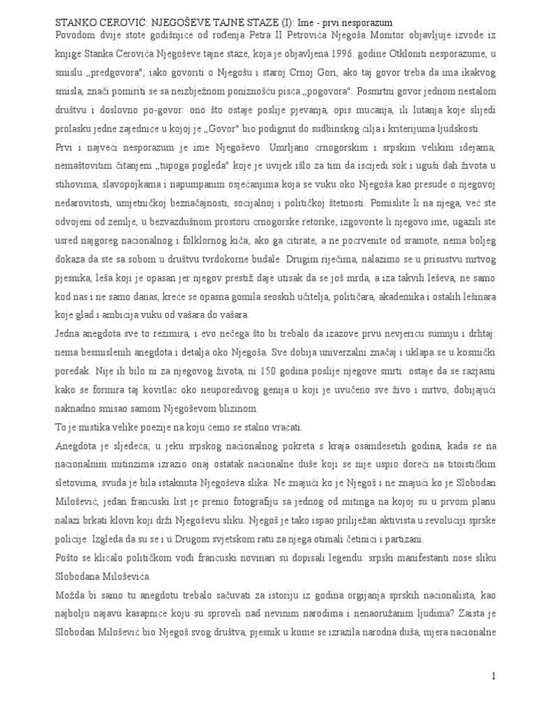 Stanko Cerović | PDF