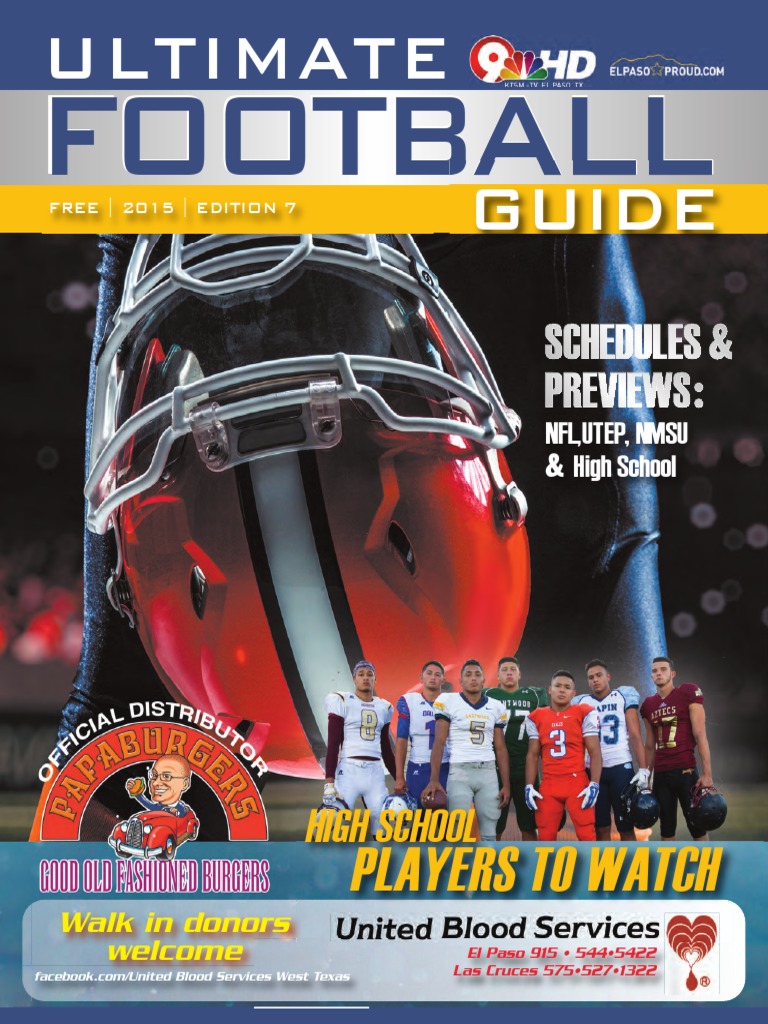 KTSM Ultimate Football Guide | PDF | Dallas Cowboys | Atlanta Falcons