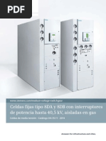 Arteche BJ8 | PDF | Ingenieria Eléctrica | Componentes eléctricos