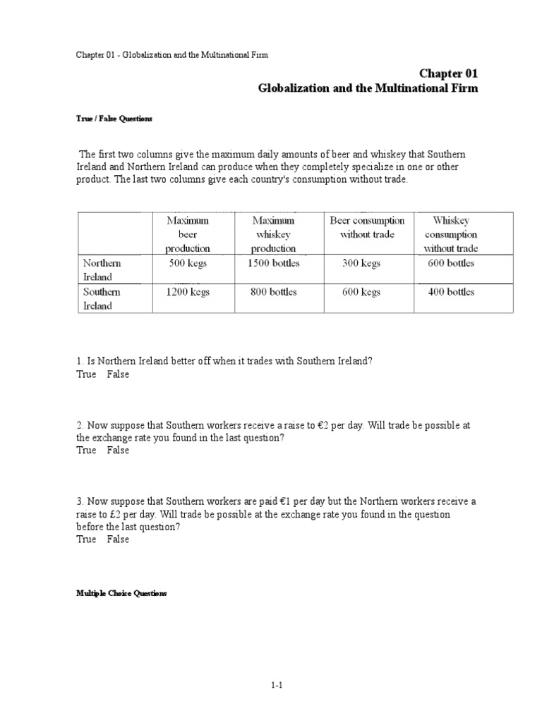 International Financial Management 6e Eun Resnick Chap001 | PDF | Euro ...