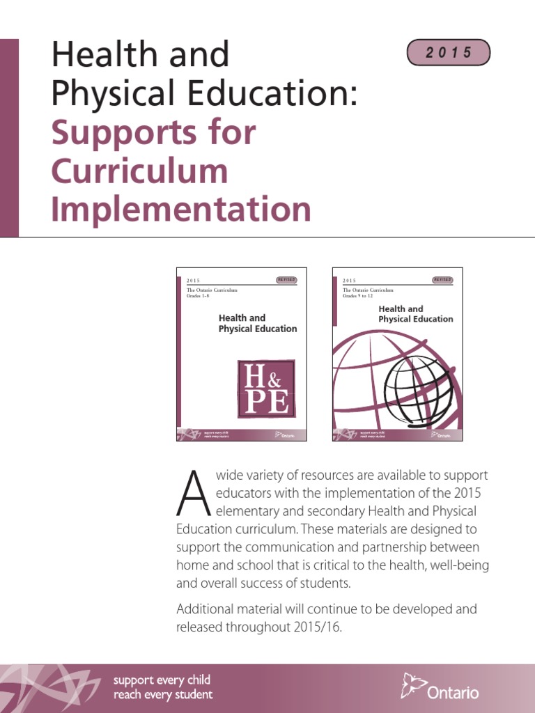 Health and Physical Education 2015 | PDF | Physical Education | Mental ...