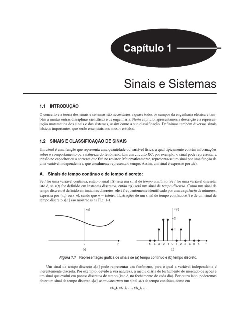 Sinais e Sistemas - Hwei Hsu Cap - 01 | PDF | Número complexo | Equações