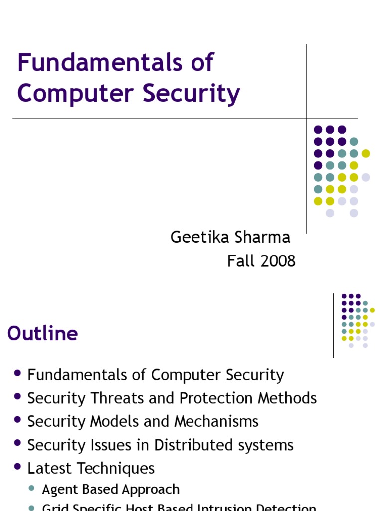 Fundamental Computer Security | PDF | Kernel (Operating System) | Computer Security