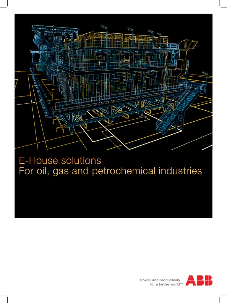 ABB Oil Gas E-House Brochure | PDF | Engineering | Project Management