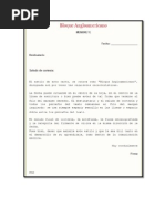 Carta Comercial Estilo Bloque Extremo | PDF