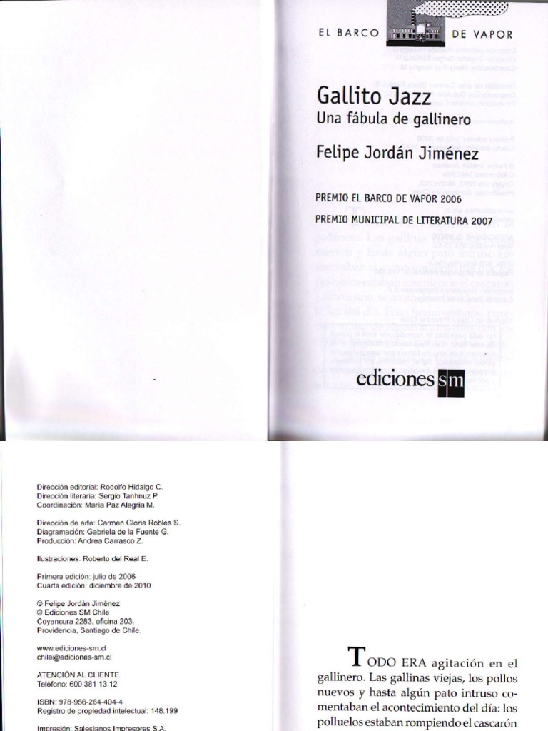 04 - El Gallito Jazz | PDF | Pollo | Vertebrados