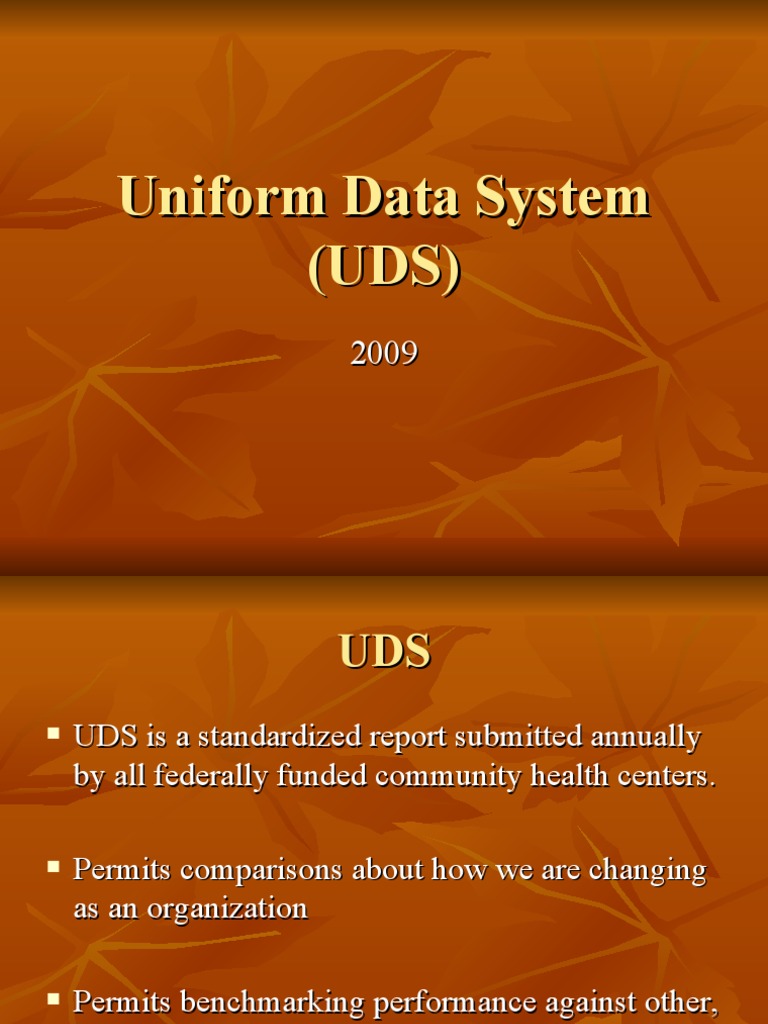 Uniform Data System (UDS) 20092 | PDF | Social Science | American ...