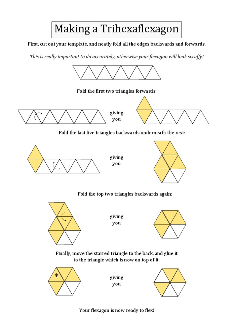 Making A Flexagon | PDF