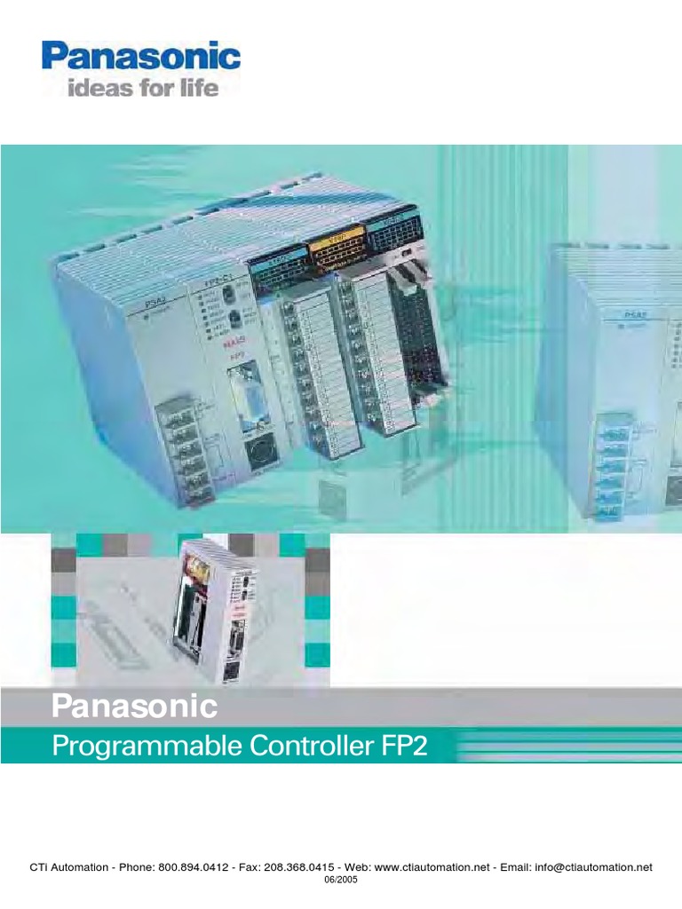 Nais PLC Fp2 | PDF | Power Supply | Programmable Logic Controller
