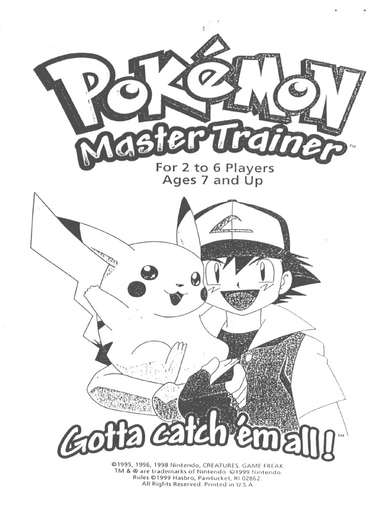 Pokemon Rulebook | PDF