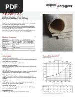 Pyrogel XTE Datasheet | PDF | Thermal Insulation | Thermal Conductivity
